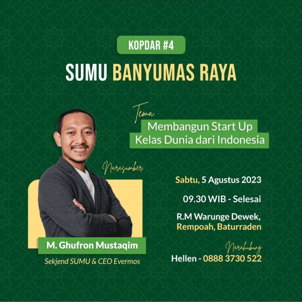 Kopdar SUMU Banyumas Raya - Serikat Usaha Muhammadiyah (SUMU)